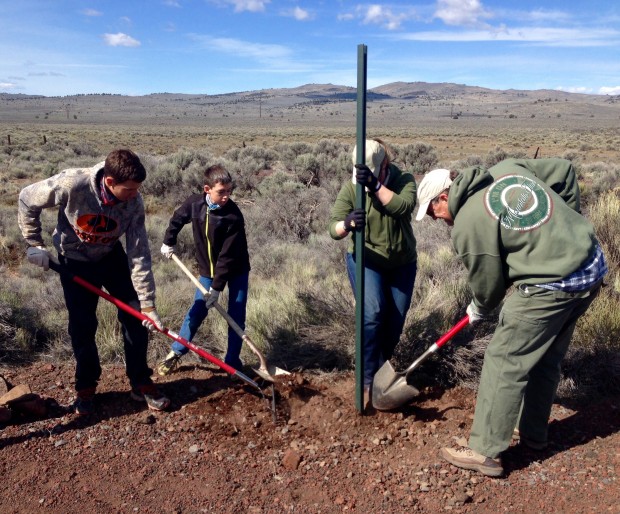 Youth Provide Safety Improvements on Modoc Line Rail Trail ...