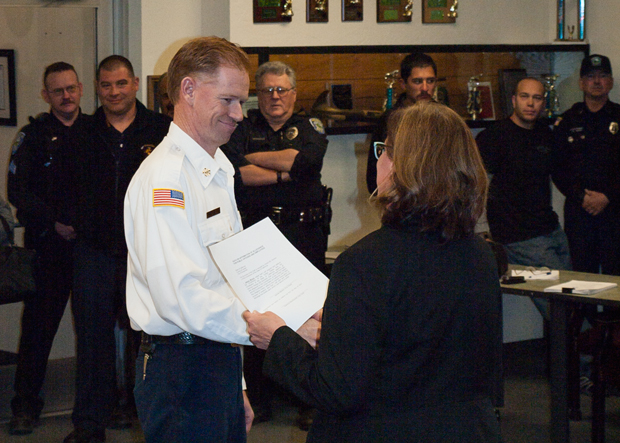 Moore Sworn in as Susanville’s 15th City Fire Chief | SusanvilleStuff.com